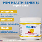 Natural msm powder for better sleep