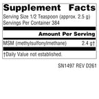 natural msm supplement for better sleep