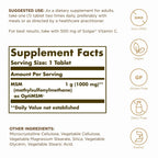 natural MSM supplement for better sleep