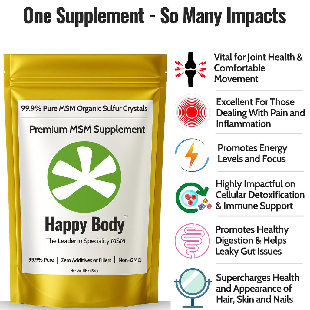 natural msm supplement for inflammation relief