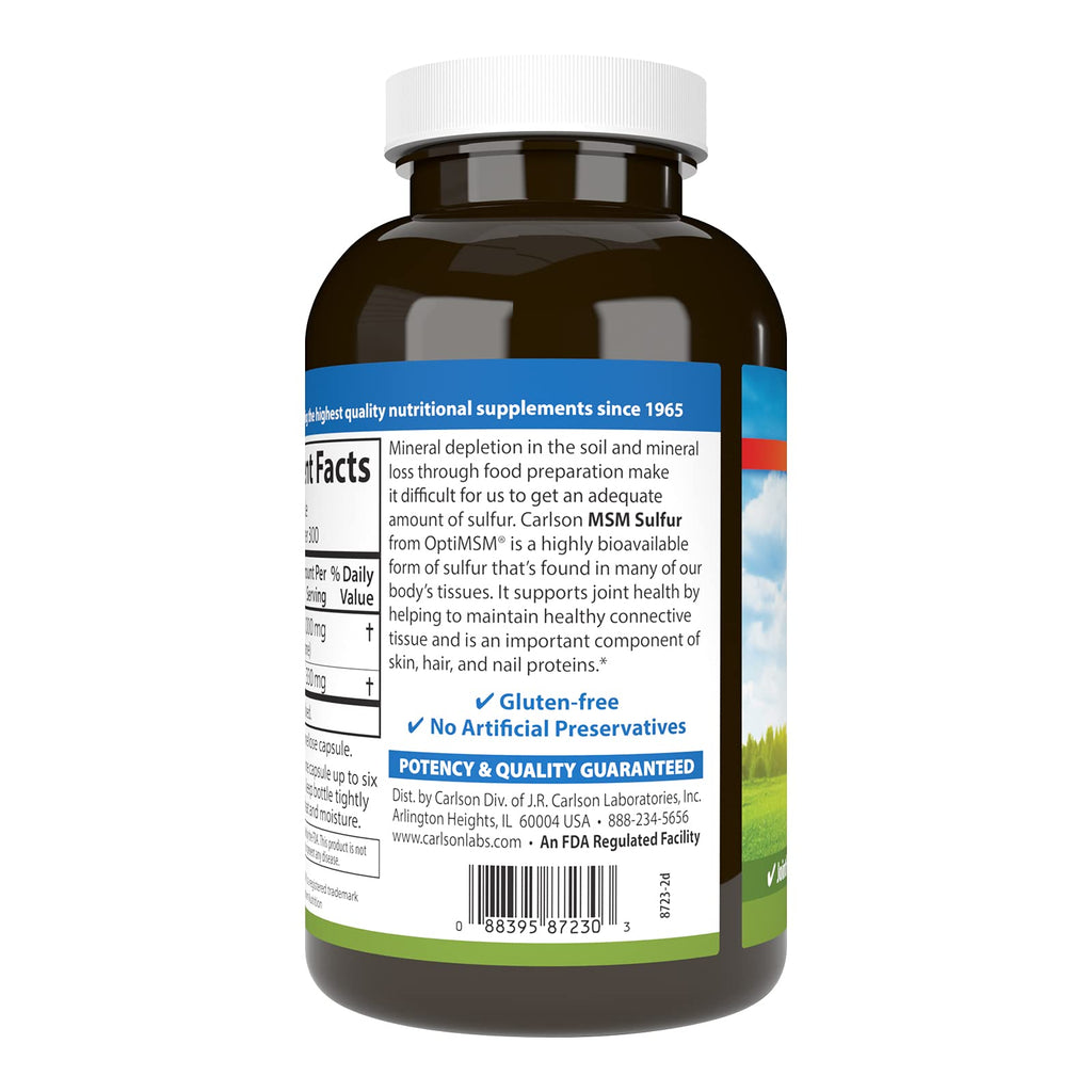 natural MSM supplement for mobility