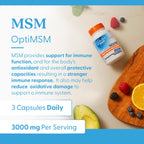 Natural MSM supplement for mobility