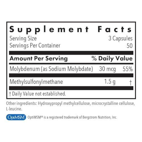natural MSM supplement for recovery