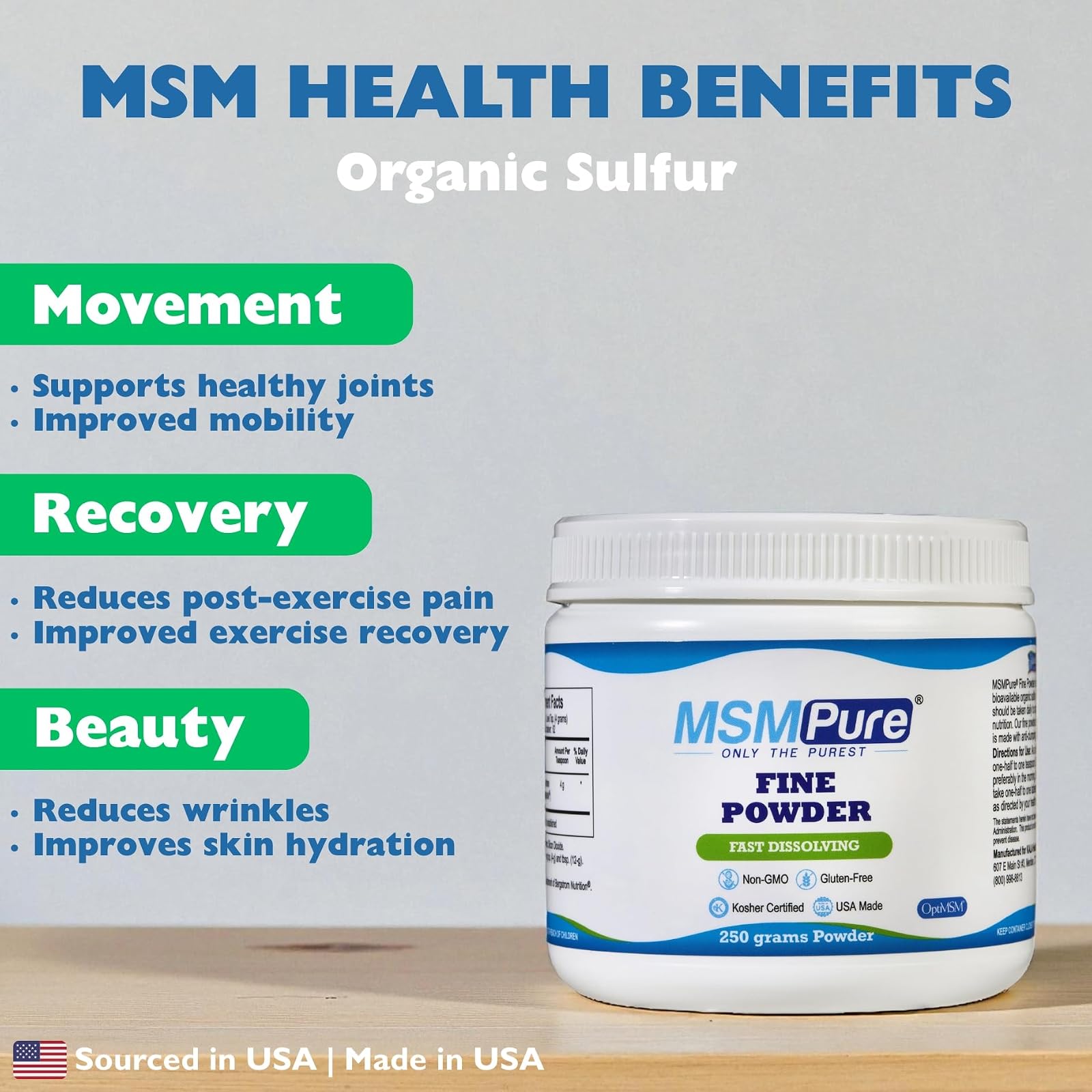 natural msm supplement for sleep