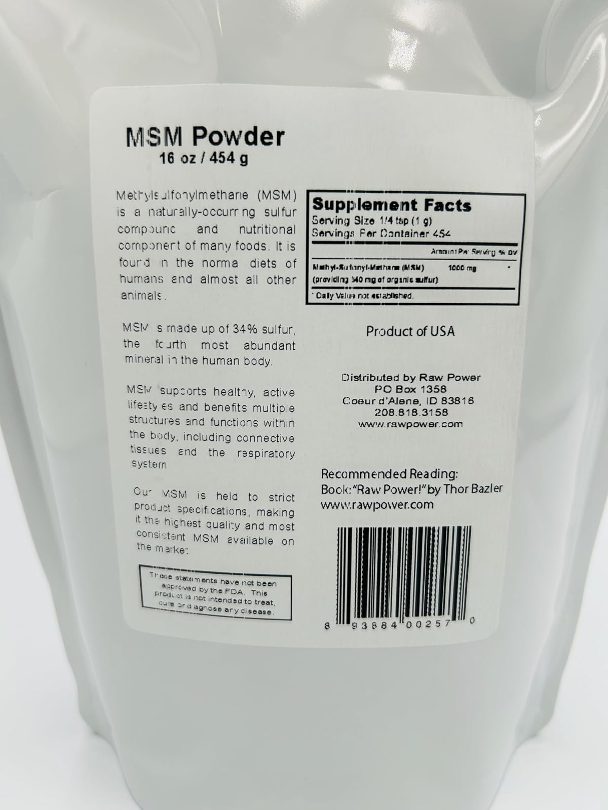 natural msm supplement for sleep