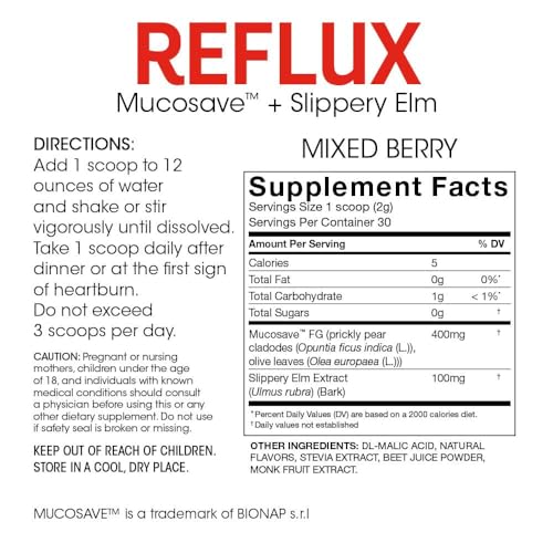 natural mucosal support with Mucosave FG