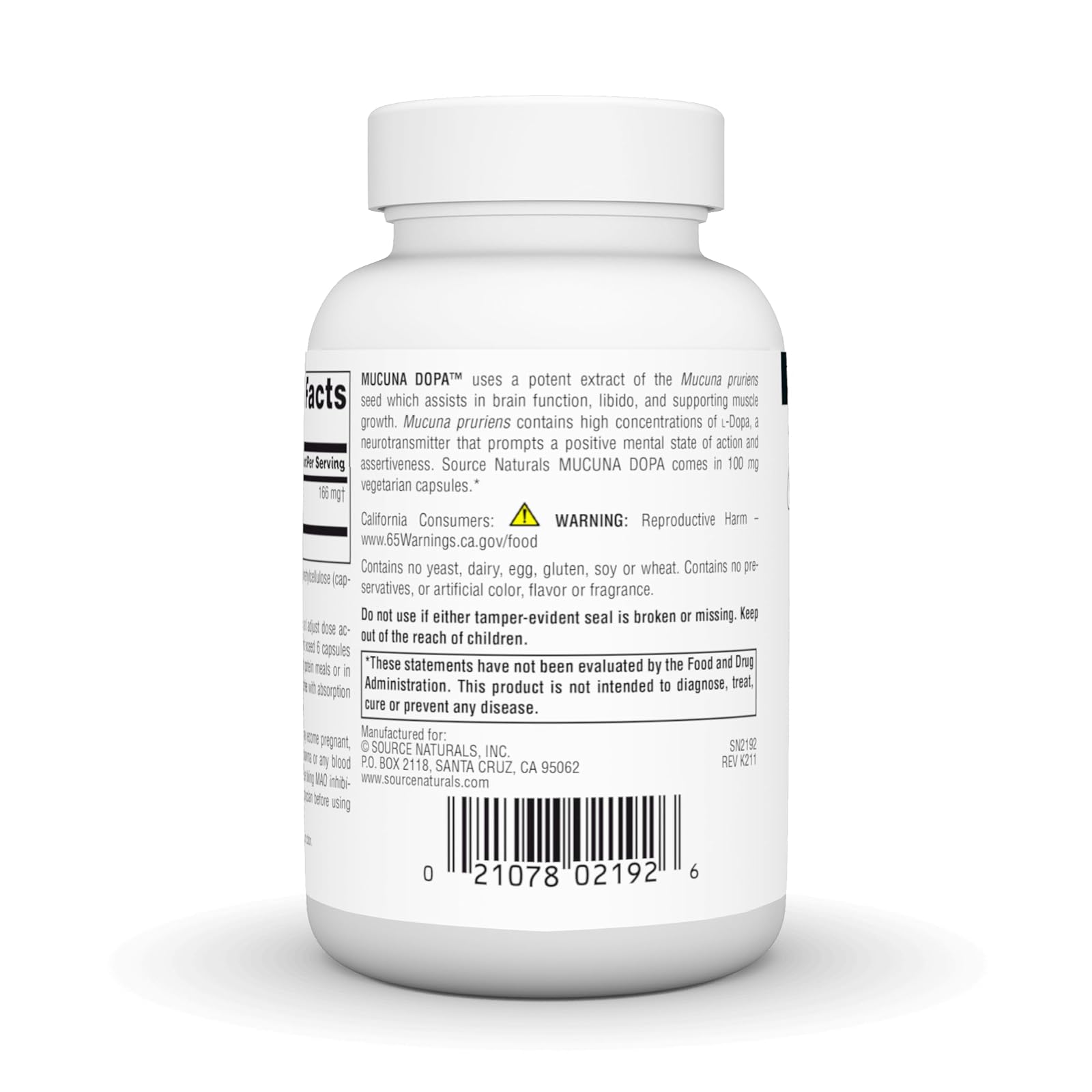 Natural Mucuna Pruriens extract