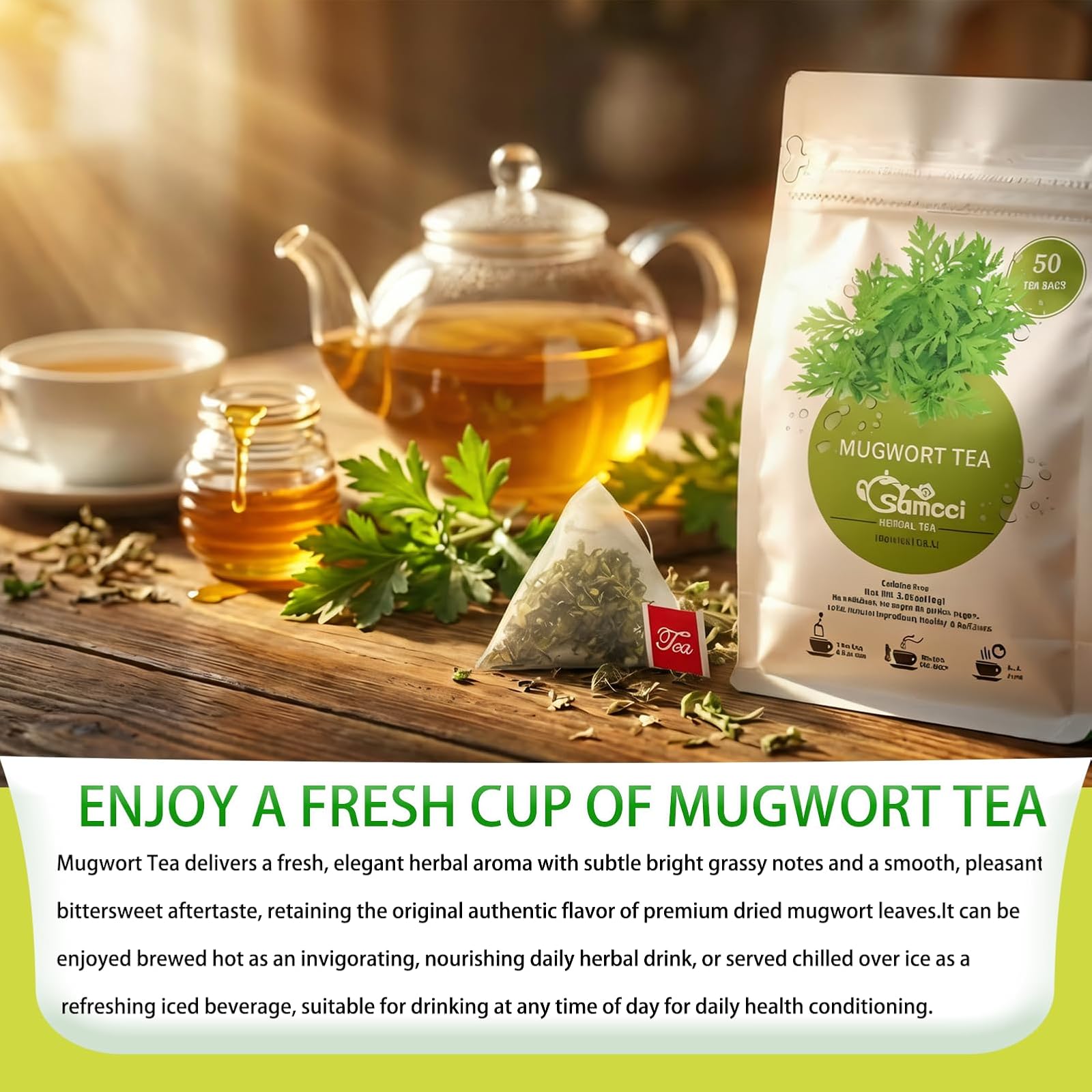 natural mugwort tea detox benefits