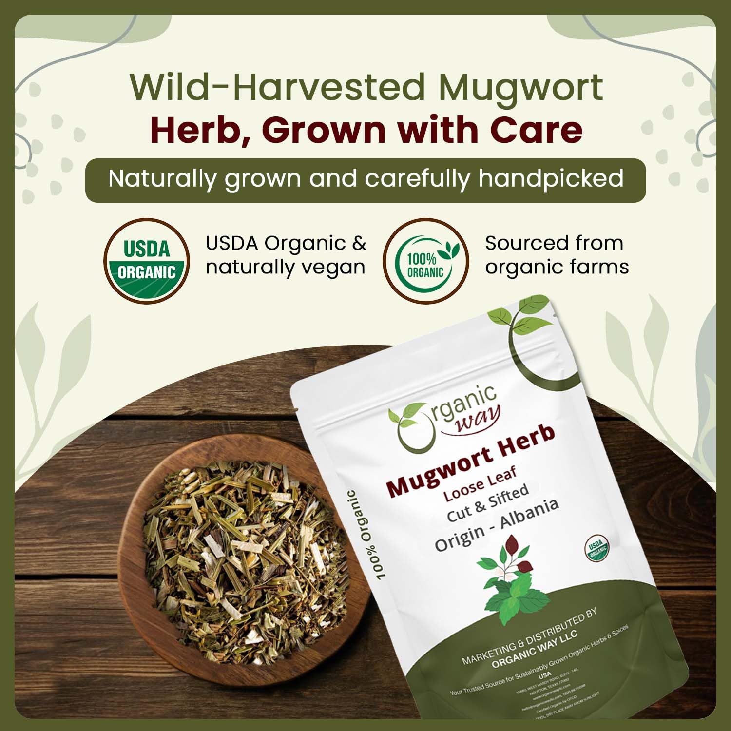 natural mugwort tea for sleep