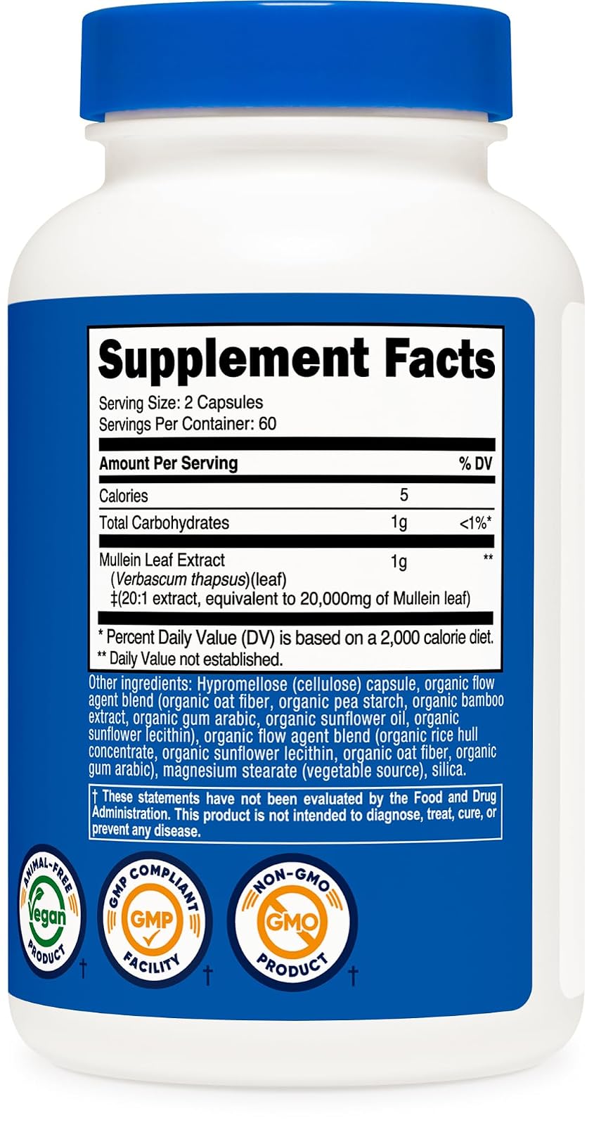 Natural Mullein extract for immune support