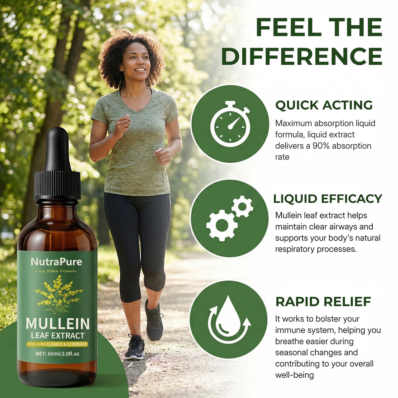 Natural Mullein extract for soothing
