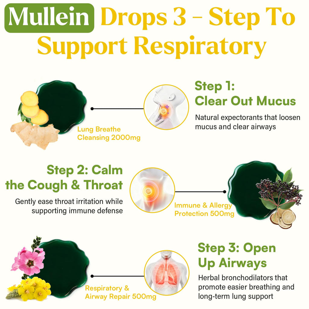 Natural Mullein extract for wellness