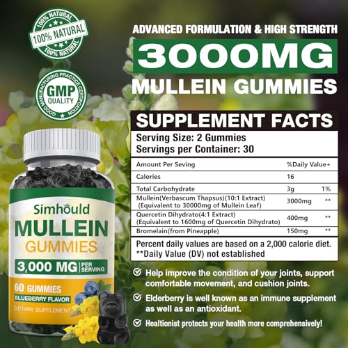 natural mullein extract gummies