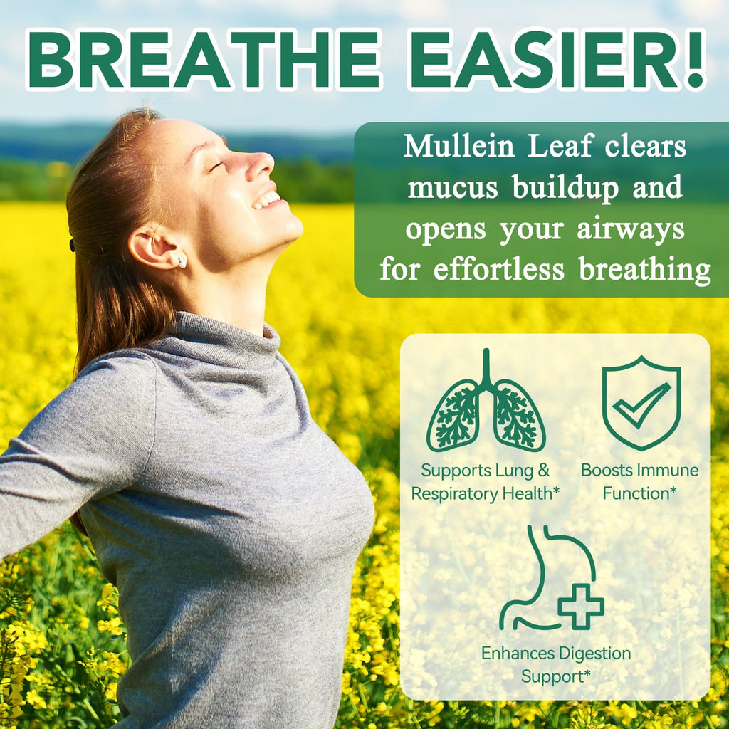 Natural Mullein gummies for immune health
