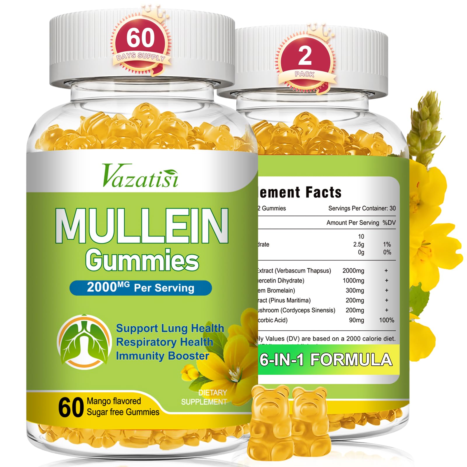 natural mullein leaf extract benefits
