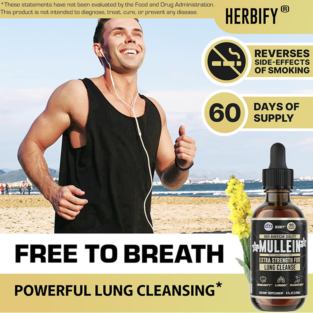 Natural Mullein leaf extract benefits