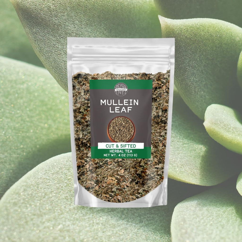 natural mullein leaf for respiratory health