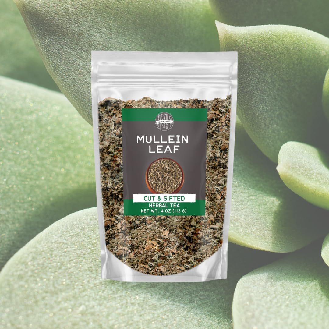 natural mullein leaf for respiratory health