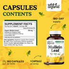 Natural Mullein supplement for wellness