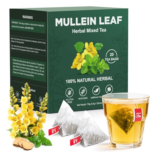 natural mullein tea bags for wellness