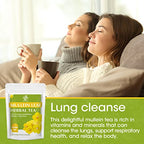 Natural mullein tea for soothing relief