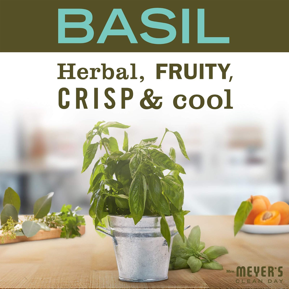 natural multi-surface concentrate with basil