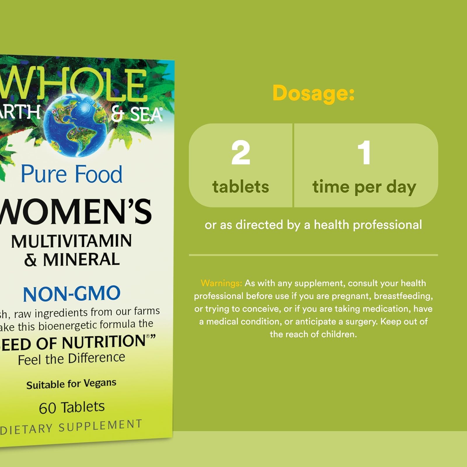 natural multivitamin and mineral blend