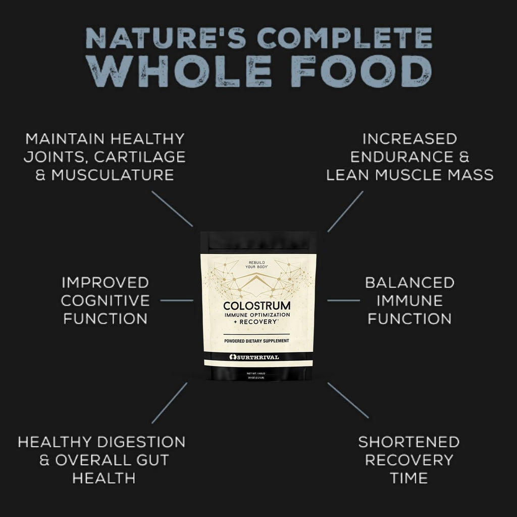 natural multivitamin colostrum supplement