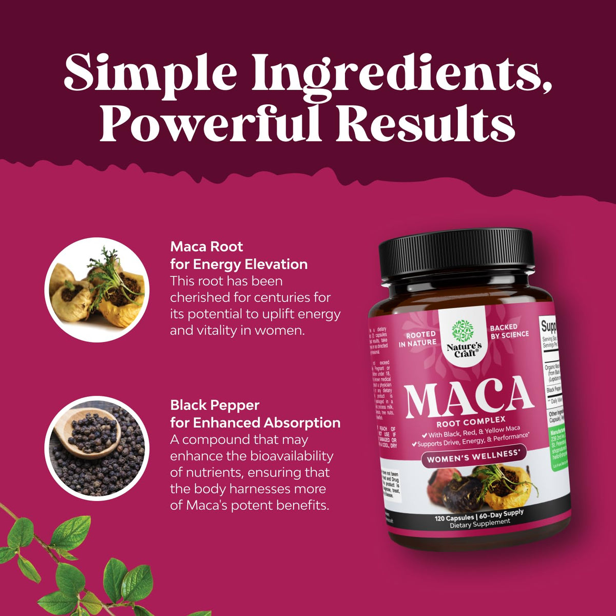 Natural multivitamin for active lifestyle