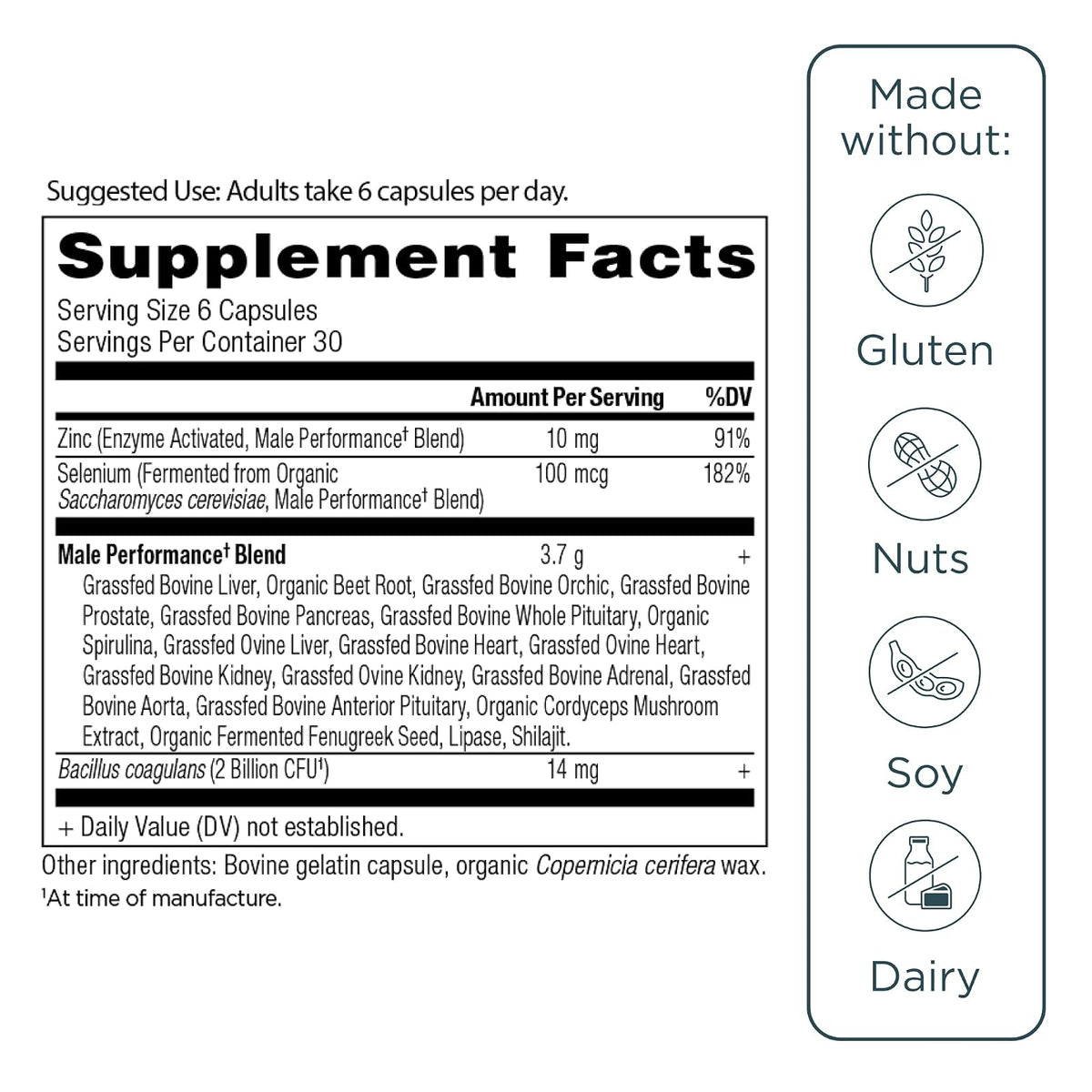 natural multivitamin for men's health