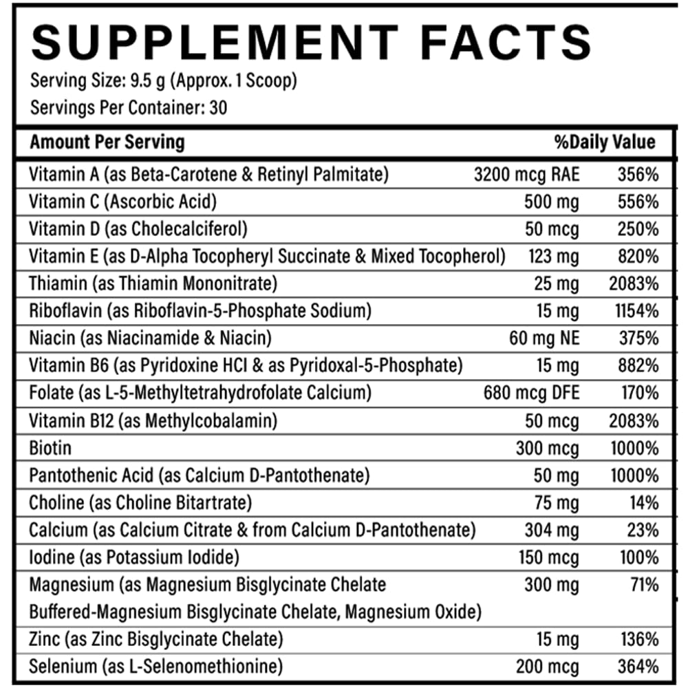 natural multivitamin for men
