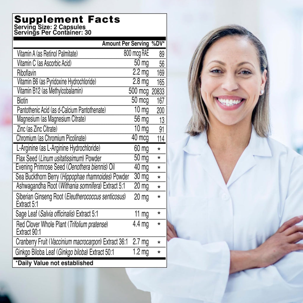 natural multivitamin for menopause relief