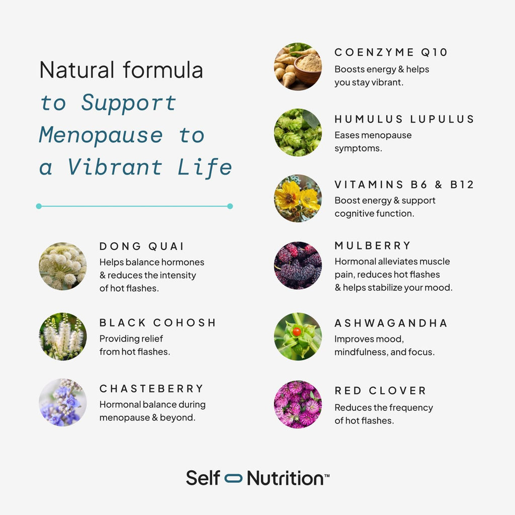 natural multivitamin for menopause relief