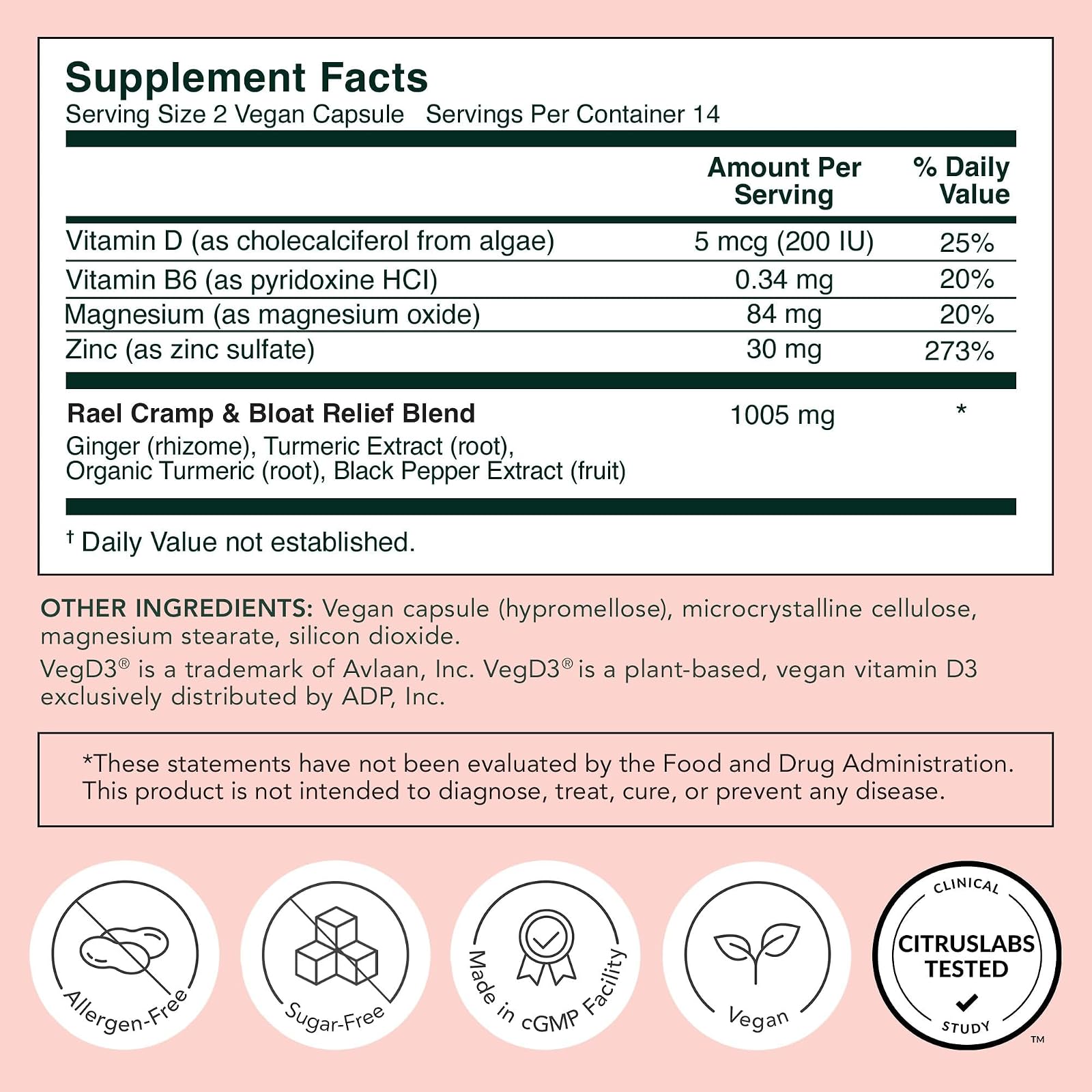 natural multivitamin for menstrual comfort