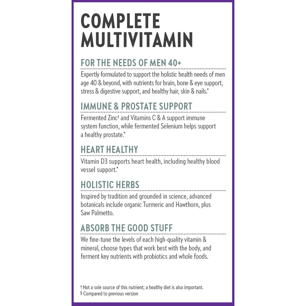 natural multivitamin for overall vitality