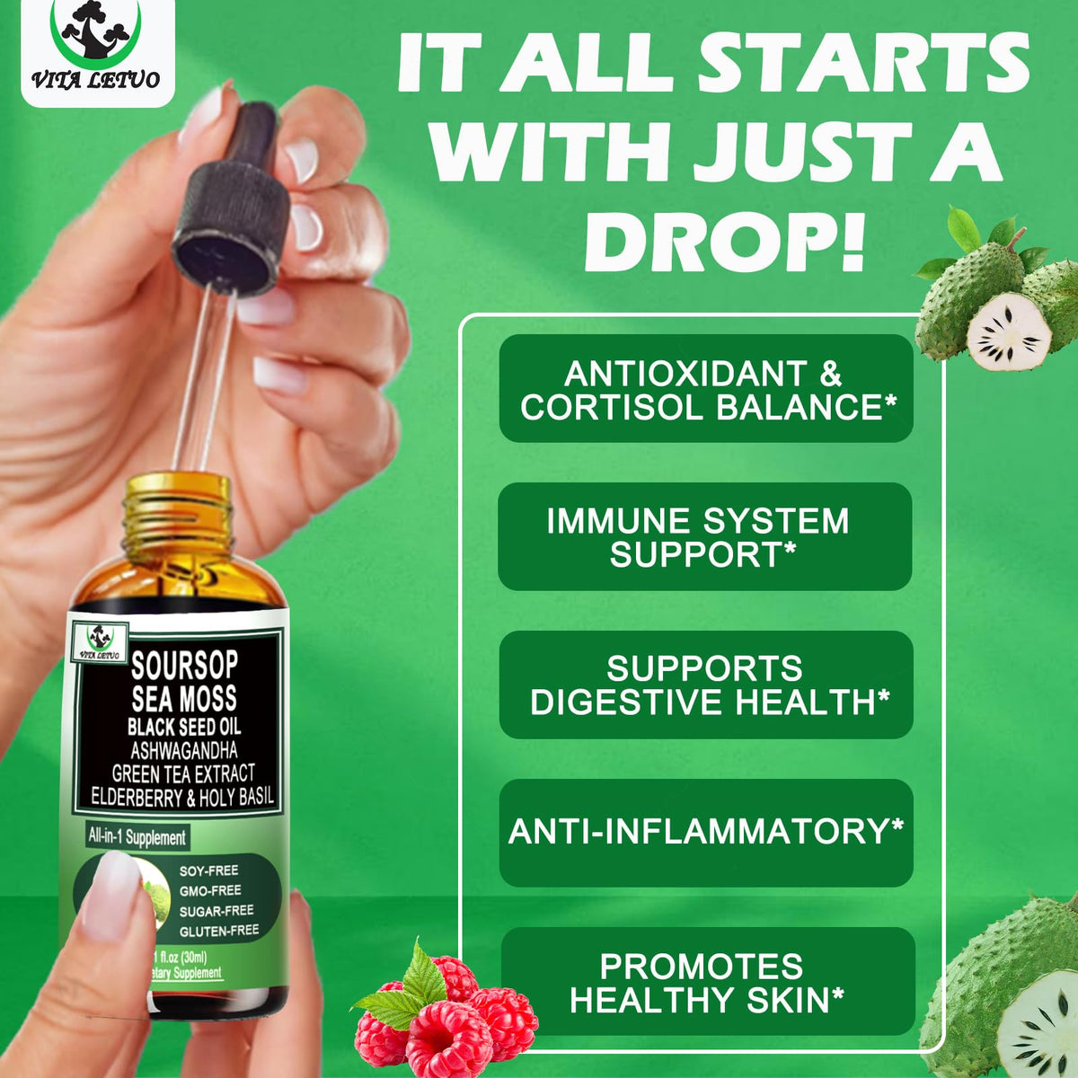 natural multivitamin for women Soursop