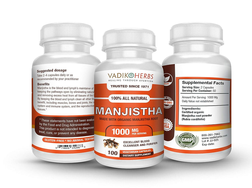 natural multivitamin for women with Manjistha
