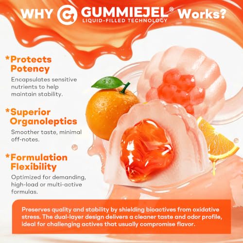 Natural multivitamin gummies with Omega 3