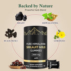 Natural multivitamin gummies with Shilajit