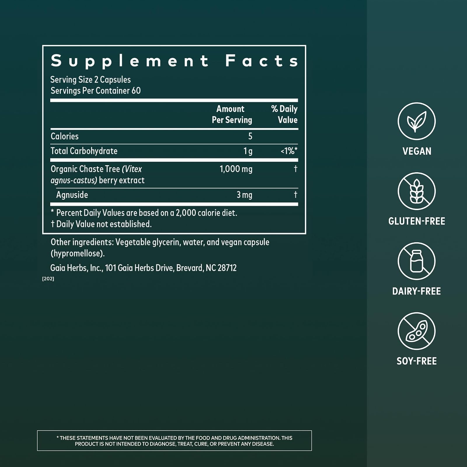 natural multivitamin support with Vitex Berry