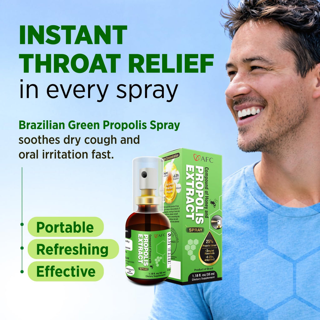 natural multivitamin throat spray solution