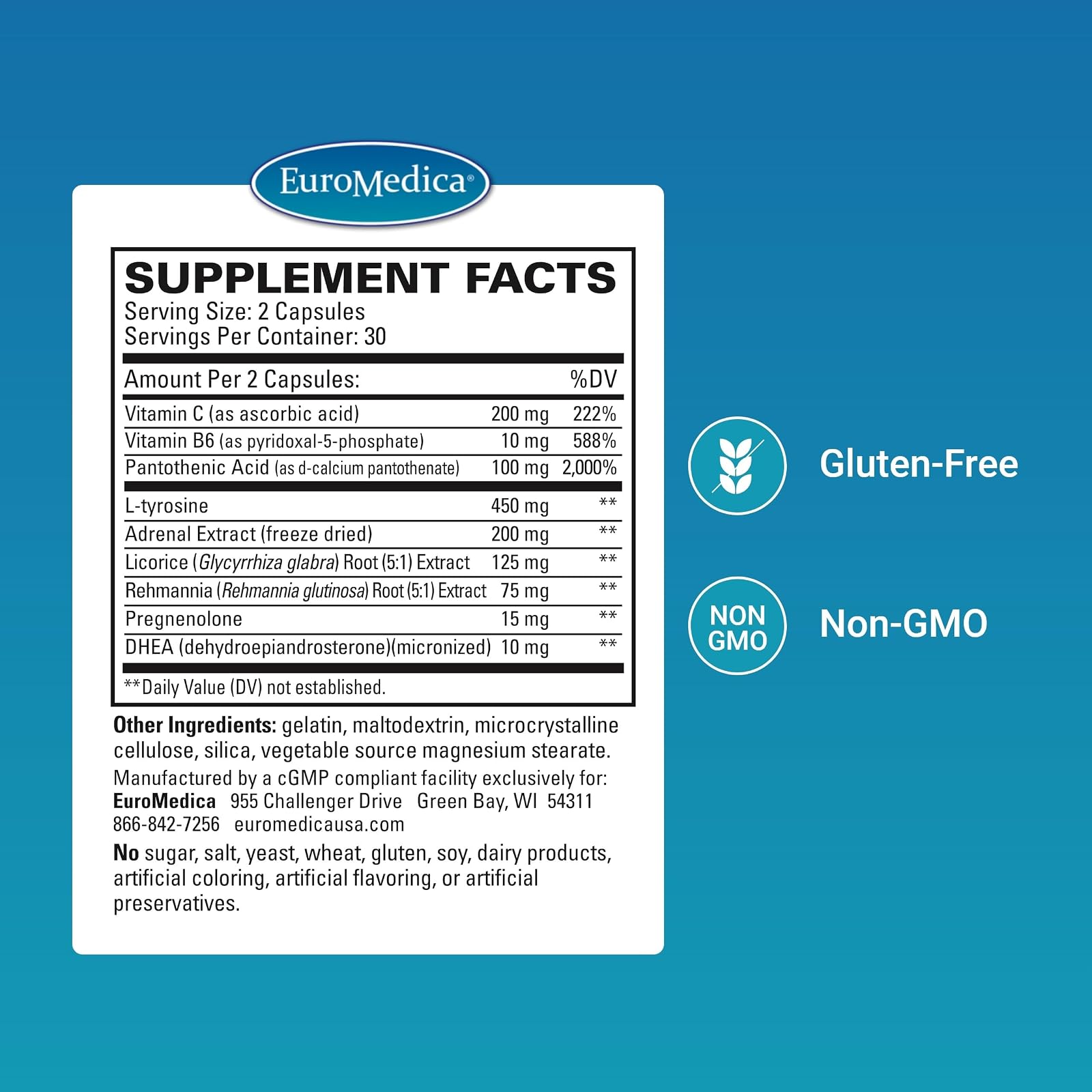 natural multivitamins for adrenal health
