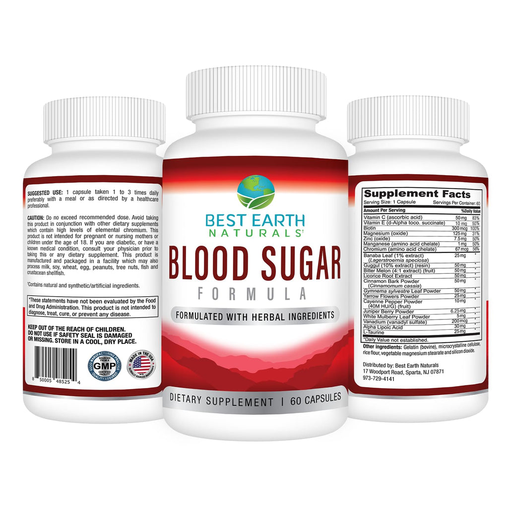 natural multivitamins for balanced glucose