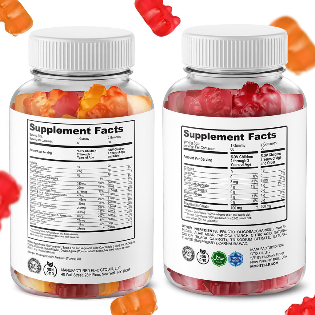 Natural multivitamins for children's health