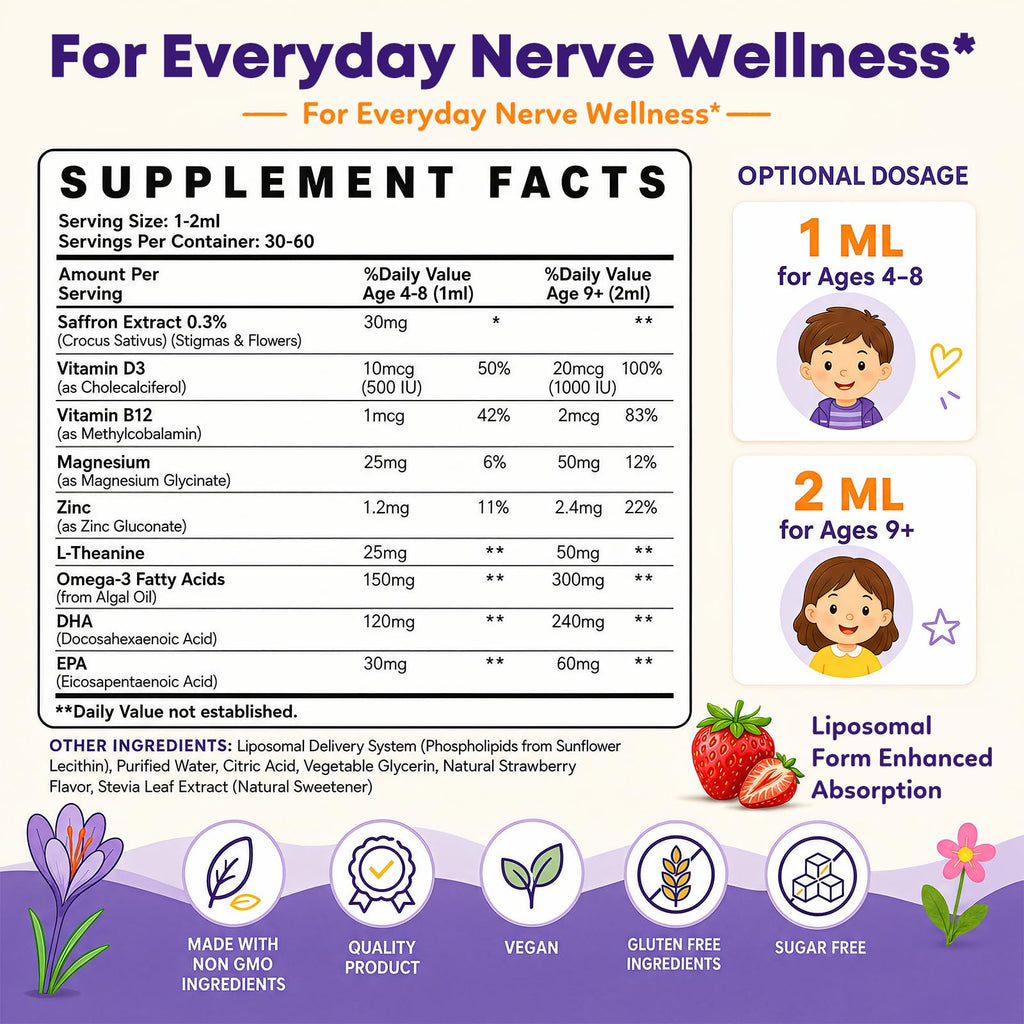 Natural multivitamins for children's health