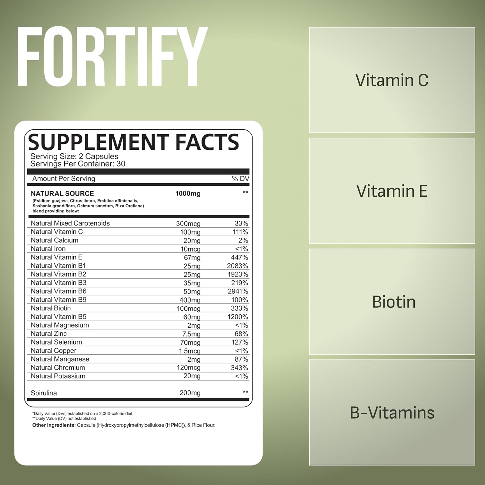 natural multivitamins for daily wellness