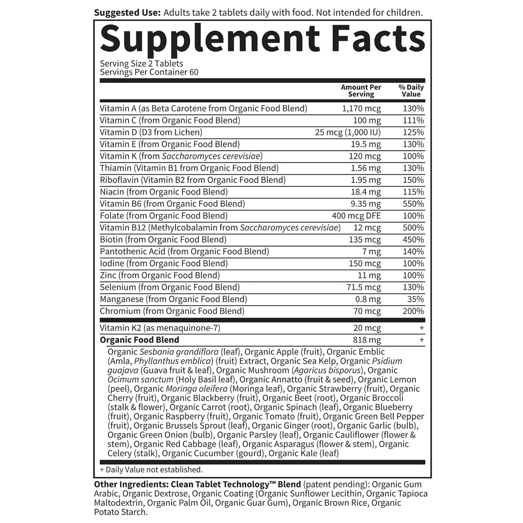 natural multivitamins for energy boost