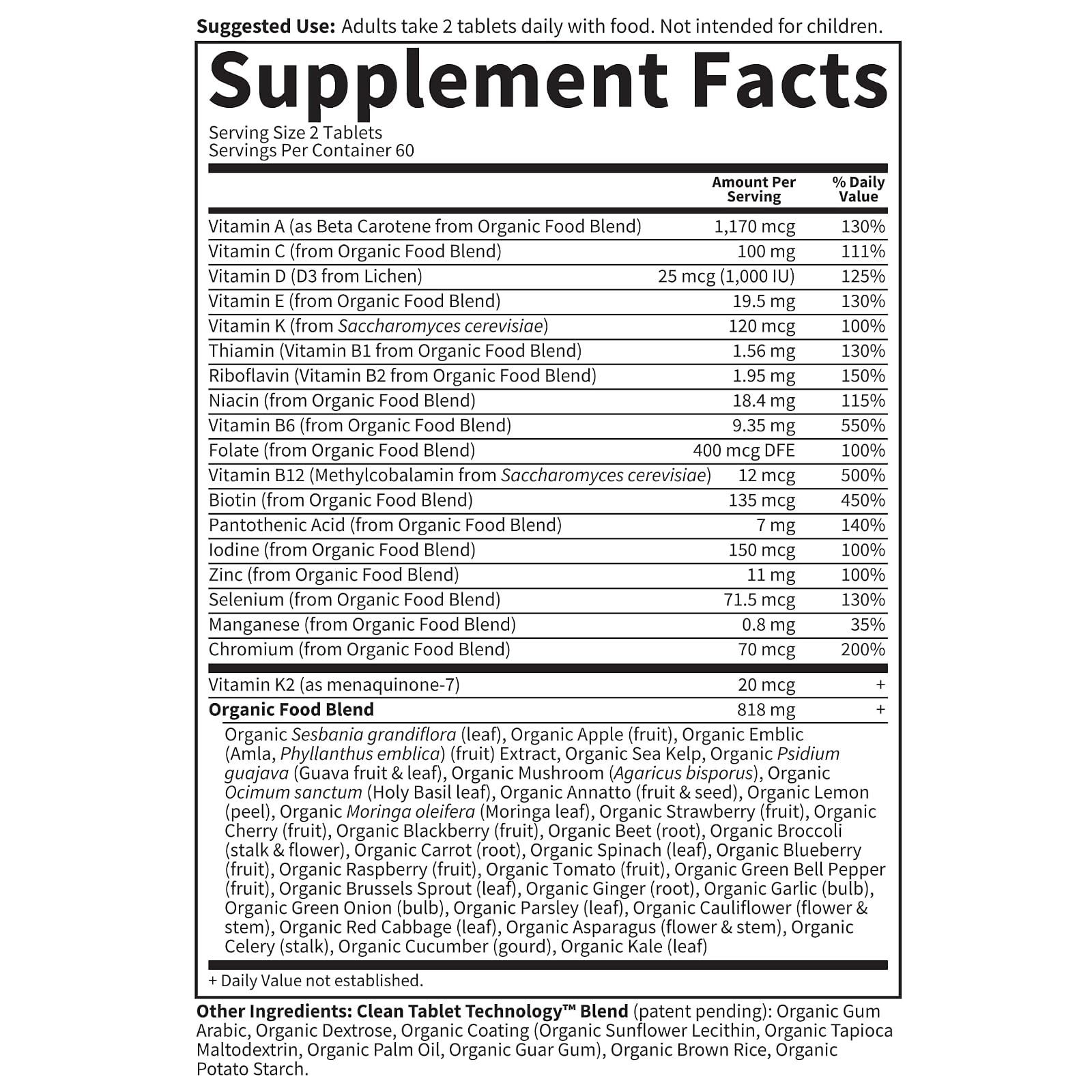 natural multivitamins for energy boost