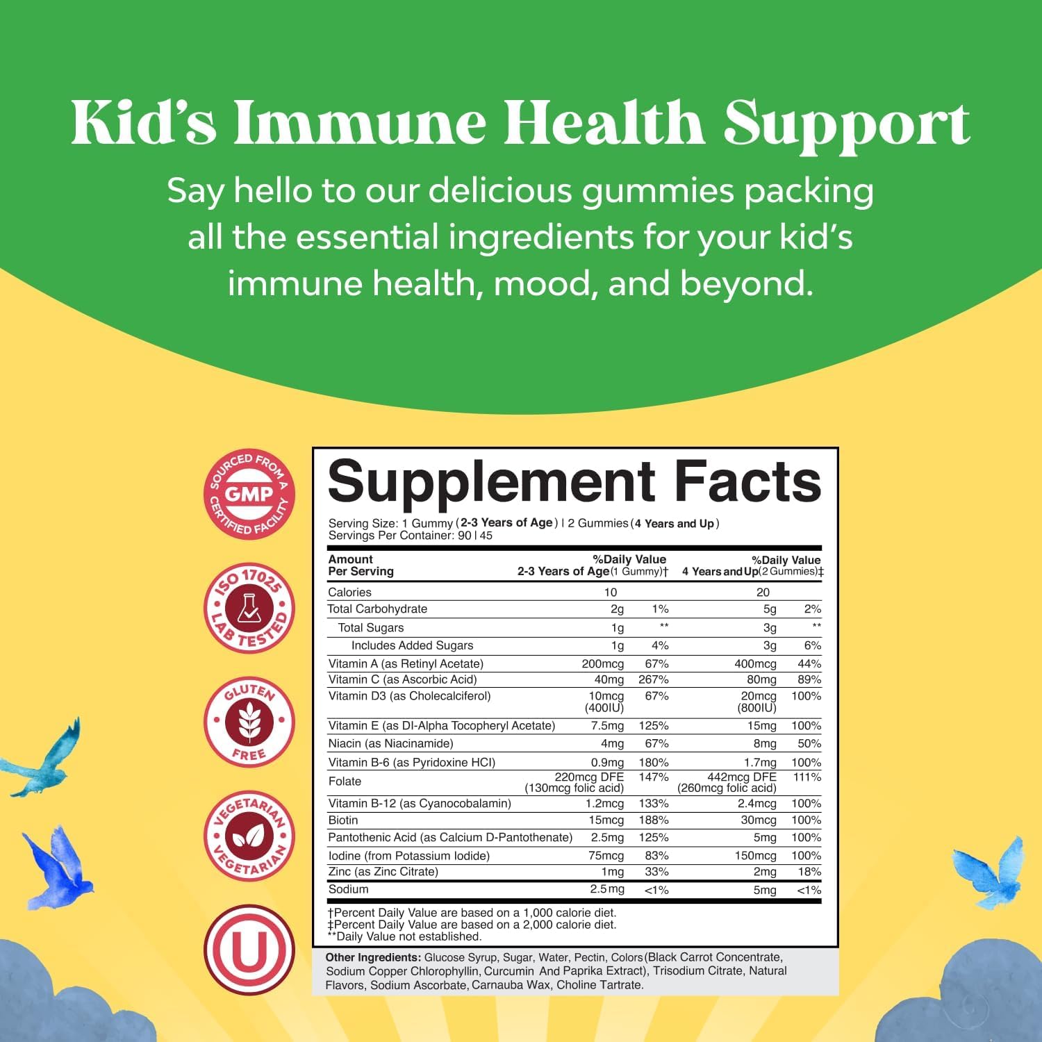 natural multivitamins for growing kids