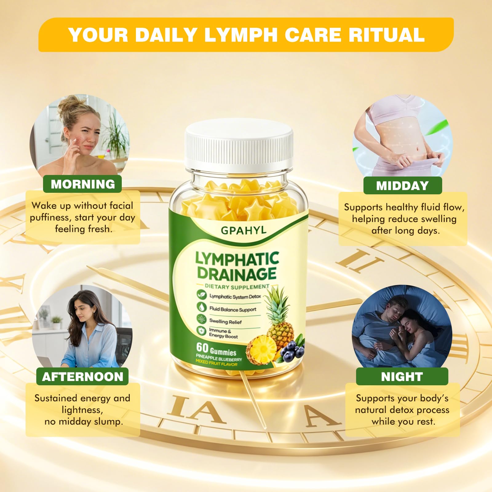Natural multivitamins for lymph health